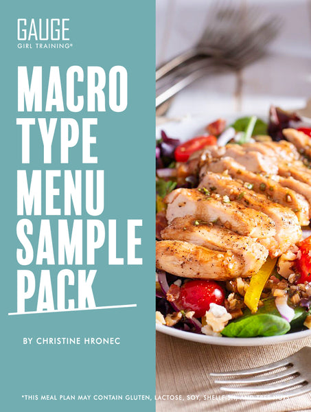 Macro Type Menu Sample Pack – gaugegirltraining